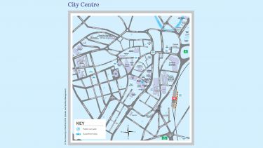Maps of Sheffield | Visitors | The University of Sheffield