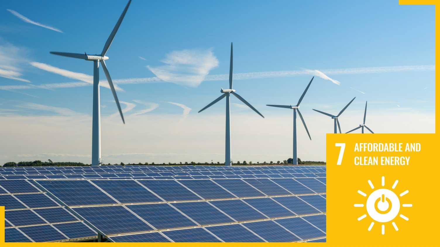 SDG7: Affordable & Clean Energy | Sustainability | The University of ...